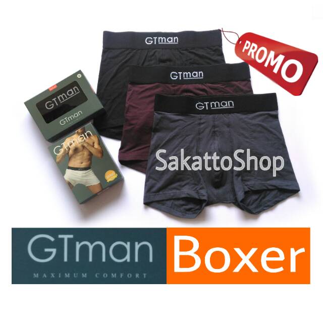 Jual Boxer GTman (1 Pcs) | Shopee Indonesia