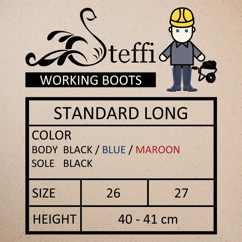 Jual LONG / SNEAKER / PRO kardus isi 10 pasang | Sepatu Boot steffi ...
