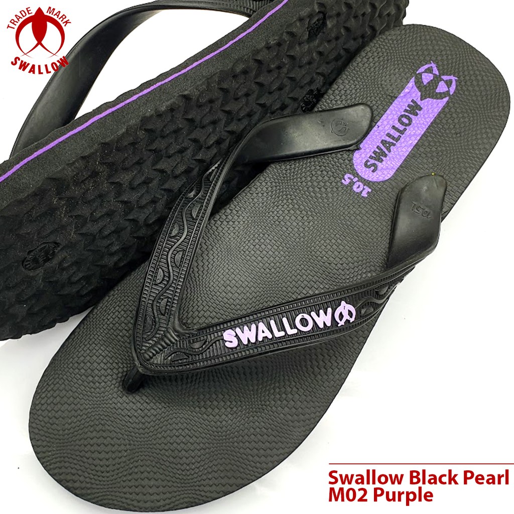 Jual Sendal Jepit Swallow Black Pearl M02 - Sandal Japit M02 Swallow ...