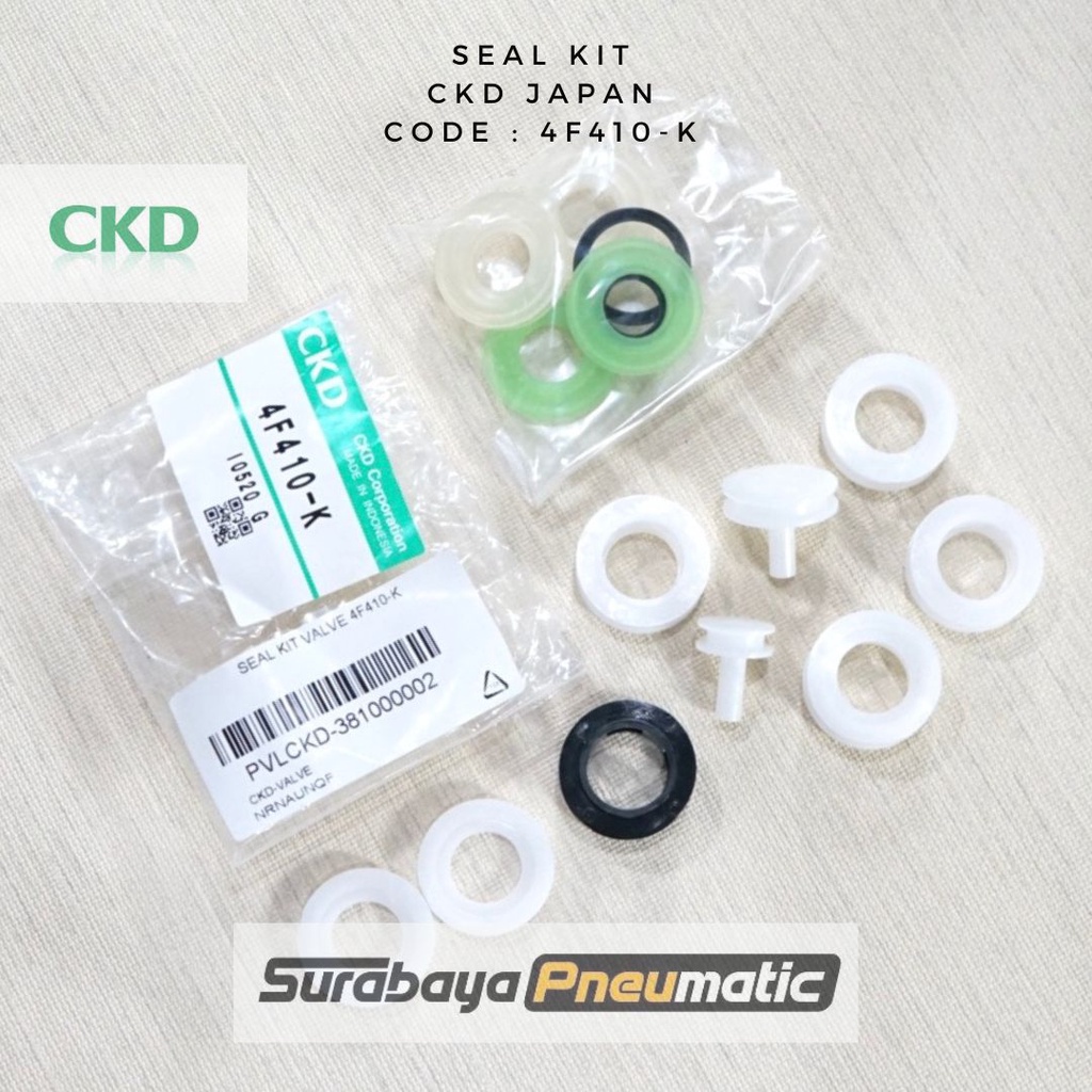 Jual CKD - 4F410-K - Pneumatic valves 4F series Repair kits Japan ...
