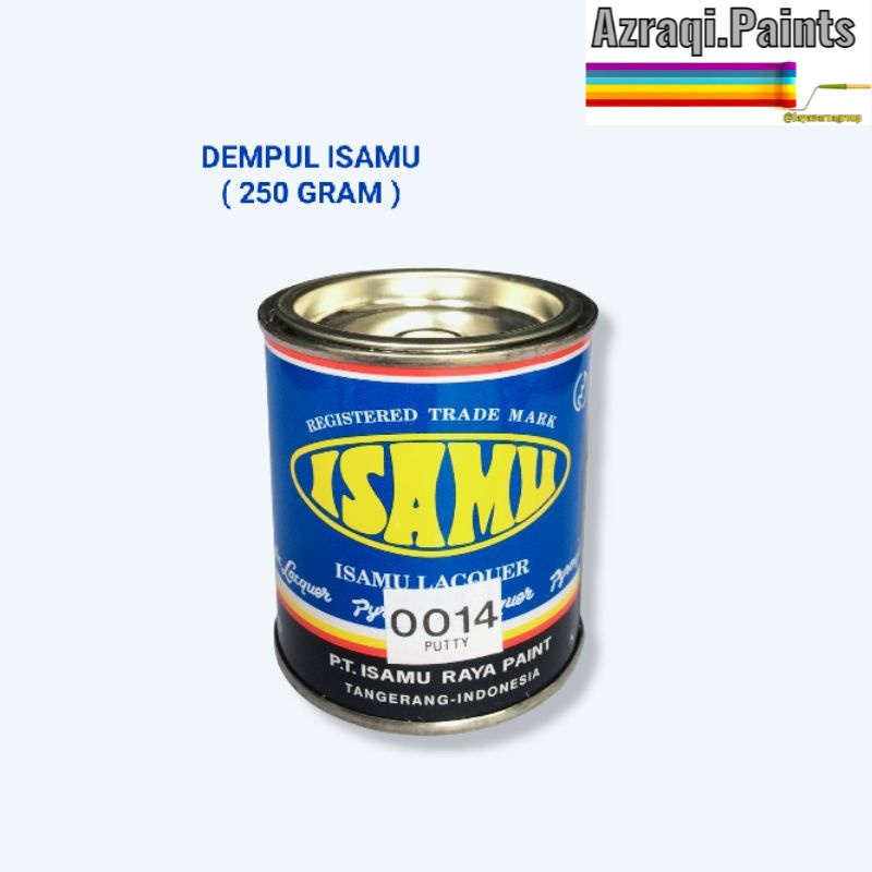 Jual DEMPUL ISAMU ( 250 GRAM ) / DEMPUL BESI CAT MOBIL | Shopee Indonesia