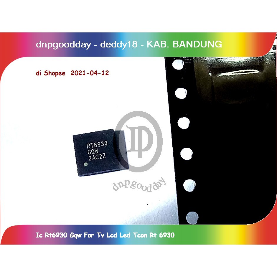 Jual Ic Rt6930 Gqw For Tv Lcd Led Tcon Rt 6930 | Shopee Indonesia