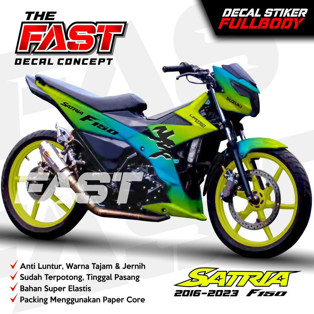 Jual TERBARU Decal Satria FU 150 Stiker Variasi Motor Satria F150 Full ...