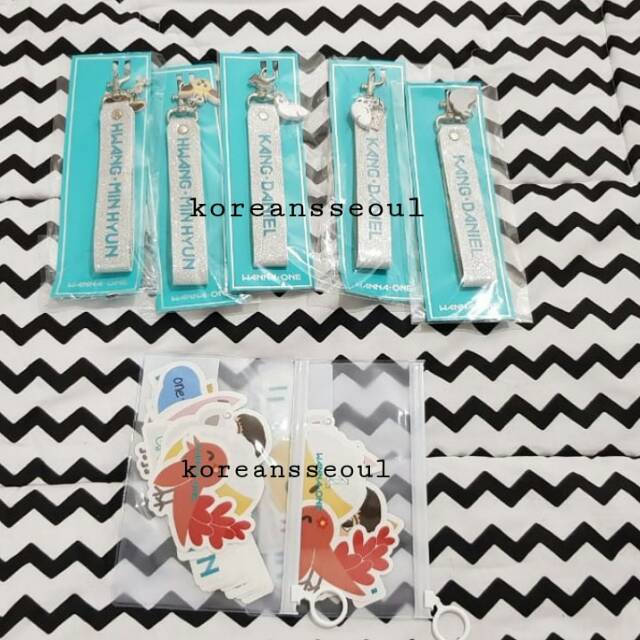 Jual WANNA ONE - POP UP STORE (KANG DANIEL MINHYUN STRAP KEYRING ...