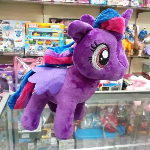 Jual Boneka Kuda LITTLE PONY PRINCESS TWILIGHT SPARKLE warna ungu ...