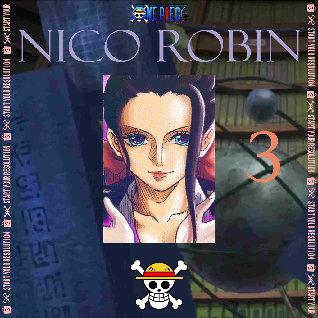 Jual Poster Anime & Manga One Piece Nico Robin - Mugiwara / Straw hat ...