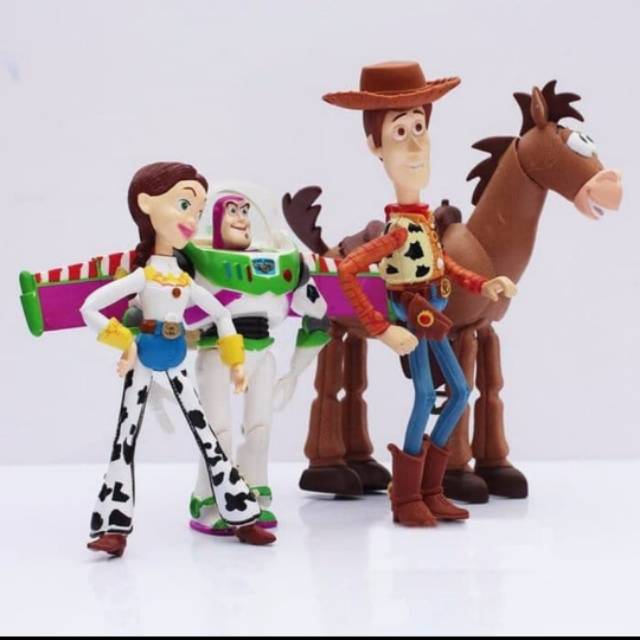 Jual Mainan action figure set toy story isi 4 import | Shopee Indonesia