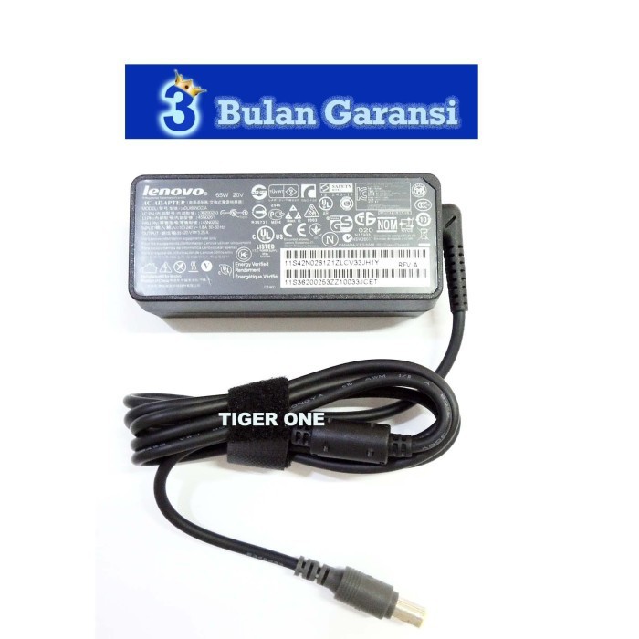 Jual Charger Adaptor 20V 3.25A Cocok Untuk IBM Thinkpad T60 T61 T430U ...