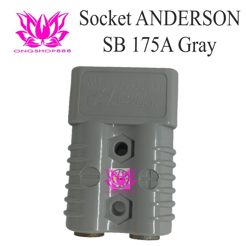 Jual Socket Battery Anderson 175A 600V Grey For Forklift | Shopee Indonesia