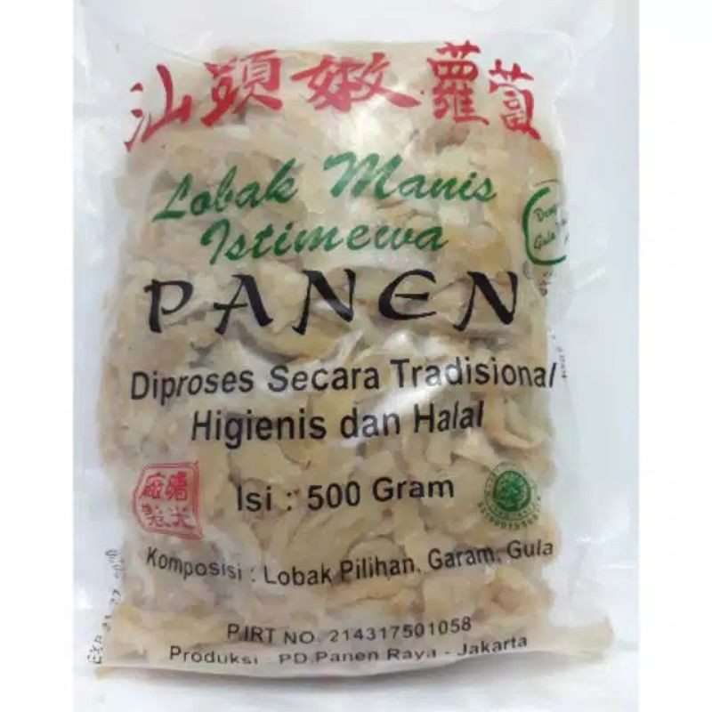 Jual Lobak Kering Cap Panen 500gram | Shopee Indonesia