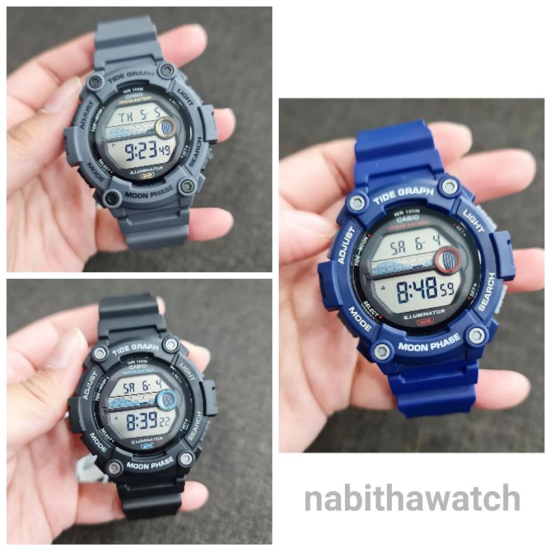 Jual Jam Tangan Pria Casio WS-1300H Series New 1300 Original Garansi Resmi | Shopee Indonesia