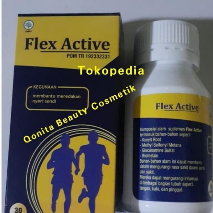 Jual Obat Flex Active Asli Nyeri Tulang Sendi Original Kalsium Encok ...