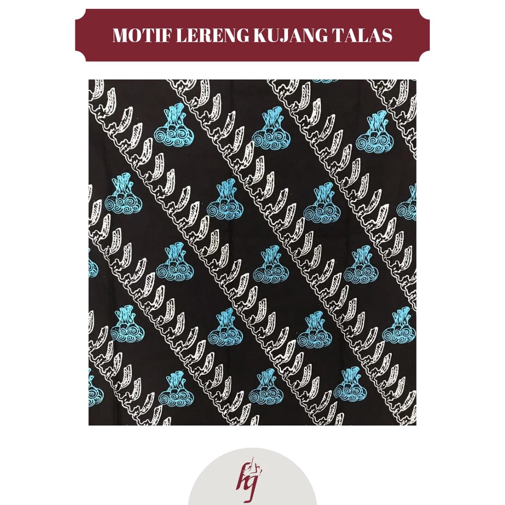 Jual Batik Bogor Motif Lereng Kujang Talas - Katun - Handayani Geulis ...