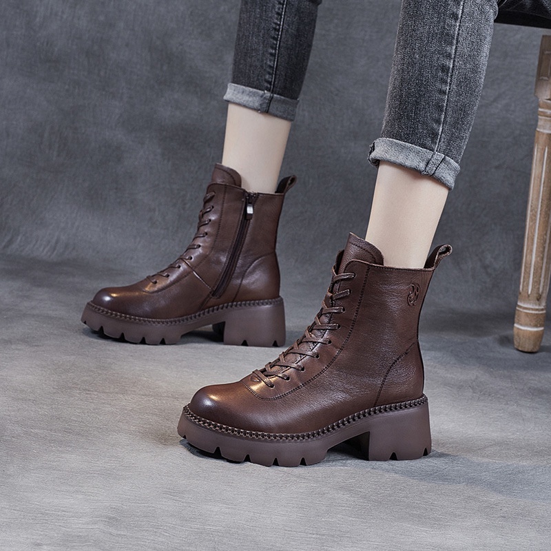 Jual Martin Boot Sepatu Platform Martin Boots Wanita 2021 Sepatu ...