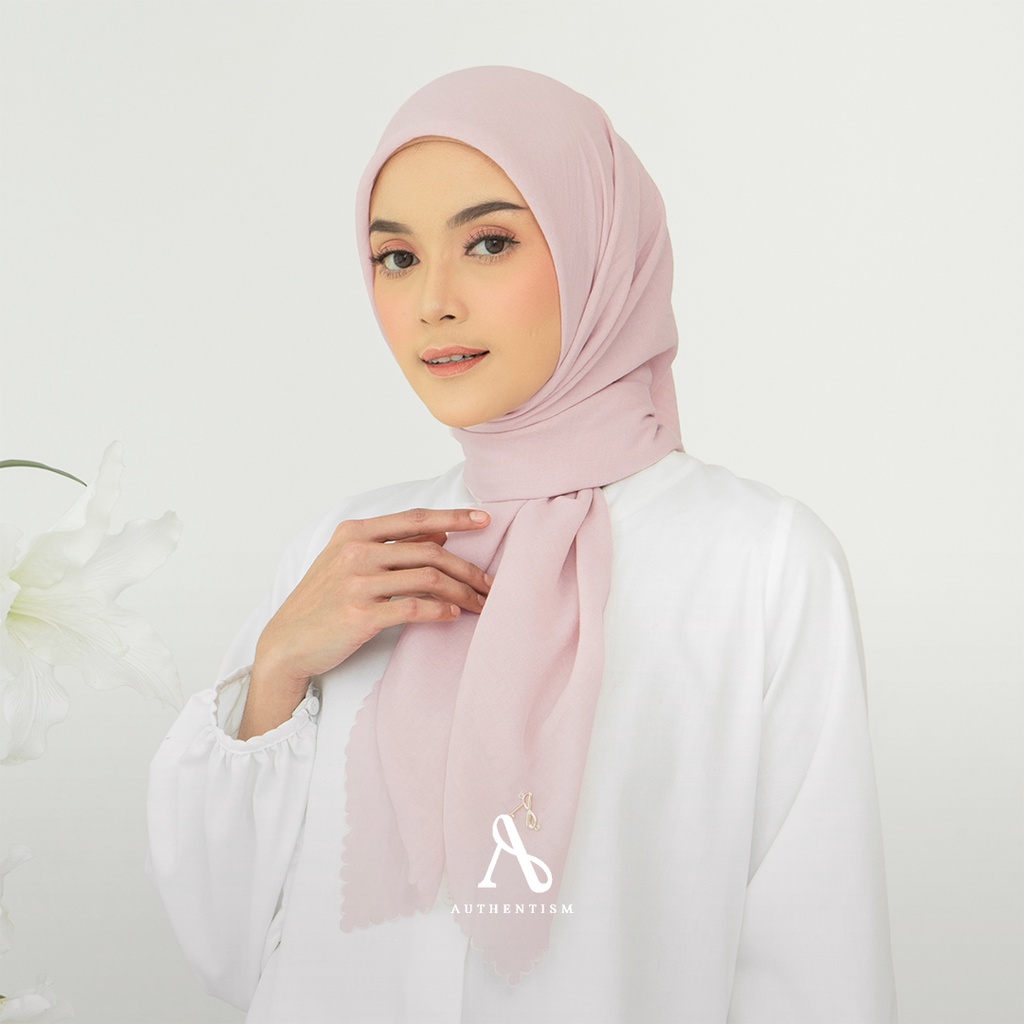 Jual AUTHENTISM ID Raline Basic Voal - Kerudung Segi Empat Polos Premium | Shopee Indonesia