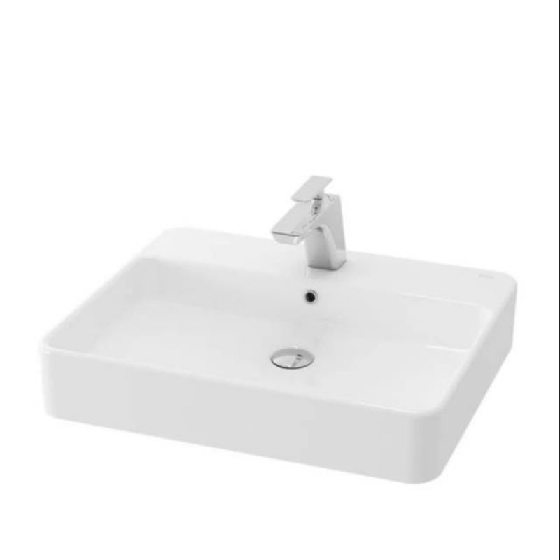 Jual Wastafel TOTO LW950CJ W/F Complete Set Kran Dingin ( TX109LRS ...