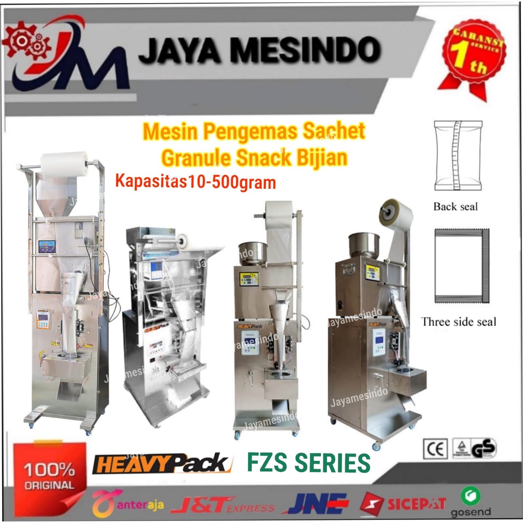 Jual Mesin Packing Otomatis Sachet Granule Powder FZS-100 FZS-500 TSS ...
