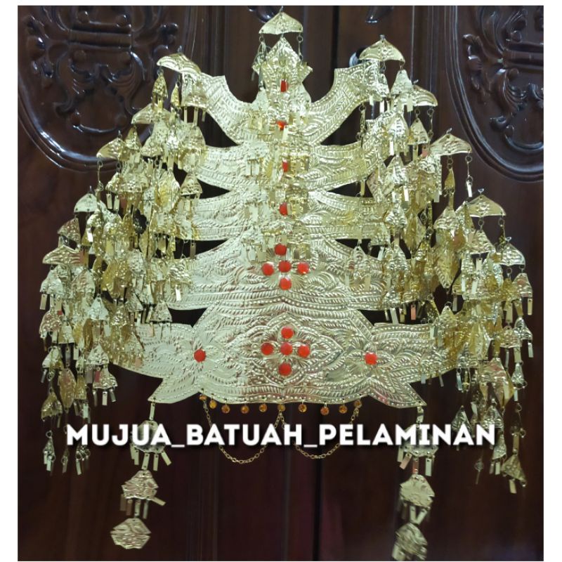 Jual Mahkota Hiasan Kepala Bulang Batak Mandailing Penganten Ukuran ...