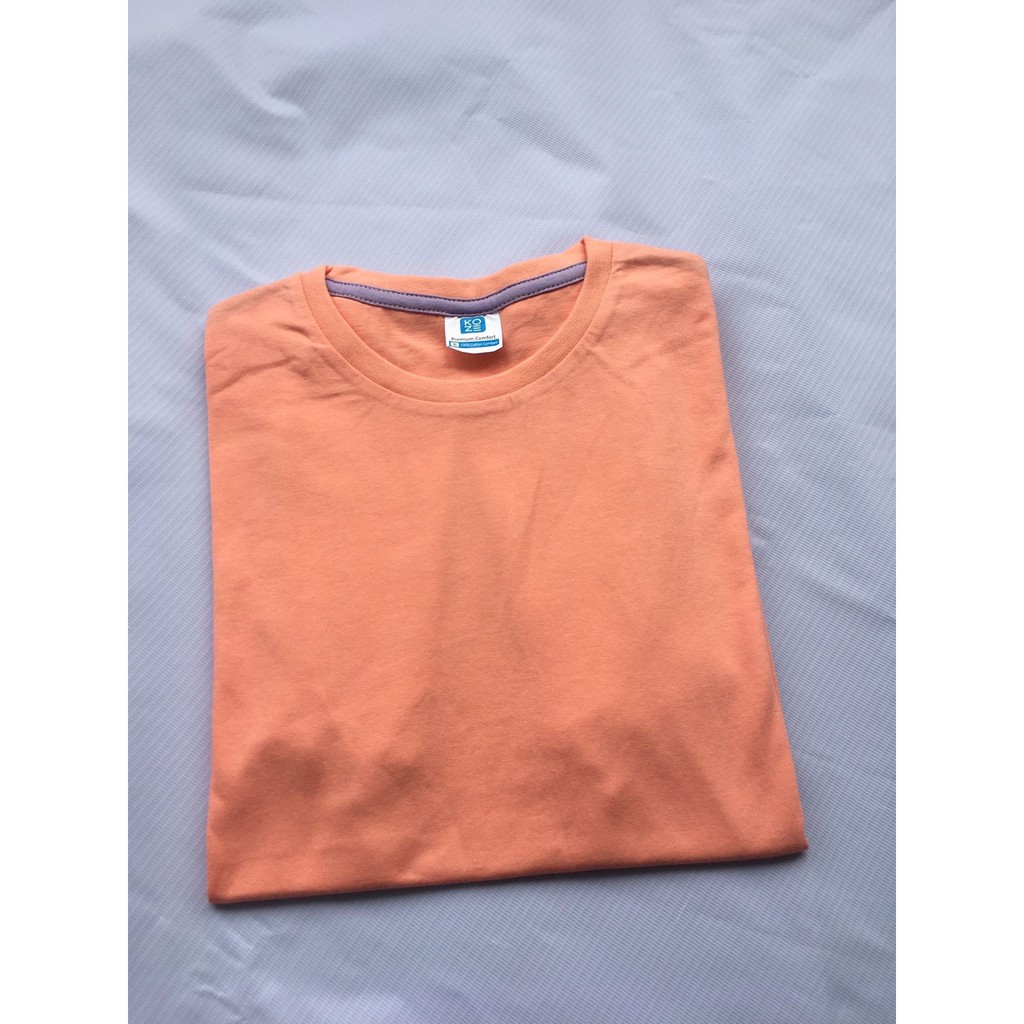 Jual Baju Kaos Polos Koze 30s Warna Pastel ( Peach / Milo / Lilac ...