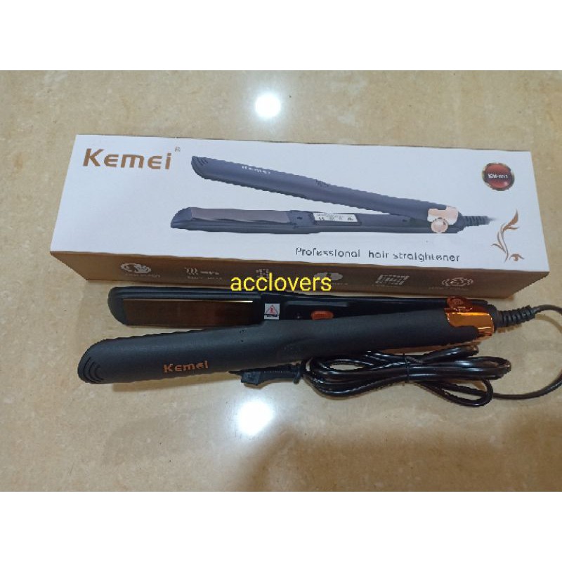 Jual CATOK RAMBUT LURUS DAN CURLY KEMEI KM851 PELURUS RAMBUT | Shopee ...