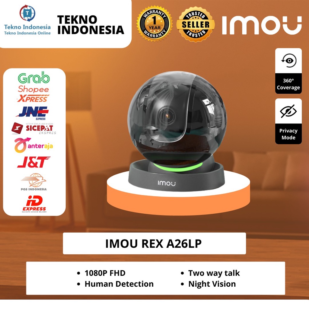 Jual IMOU REX IPC A26LP 2MP 1080P IP Cam Two Way Talk Wifi camera ...
