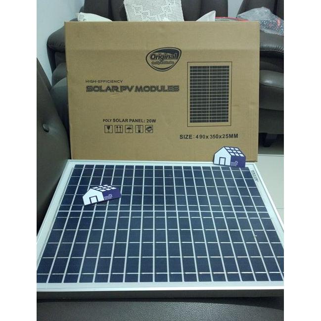 Jual solar panel cell surya st solar stc stec module 20wp 20 wp poly ...