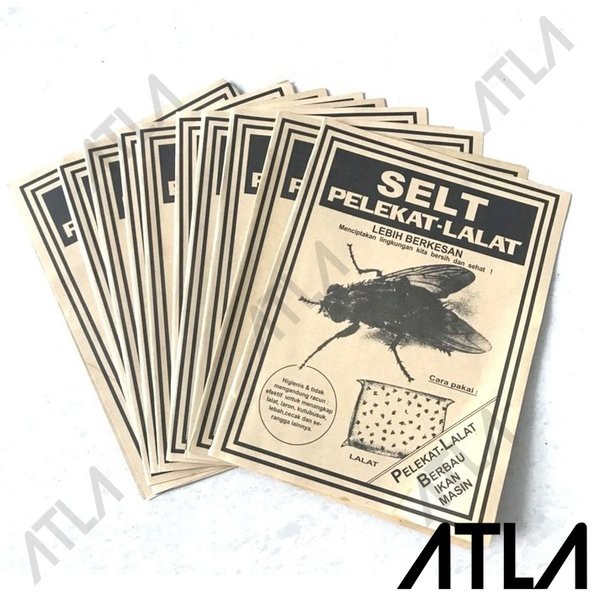 Jual LAIN-LAIN Lem Lalat Kertas Pelekat Perangkap Lalat Laler Cicak ...