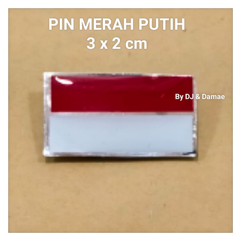 Jual PIN MERAH PUTIH EMBLEM BENDERA MERAH PUTIH | Shopee Indonesia