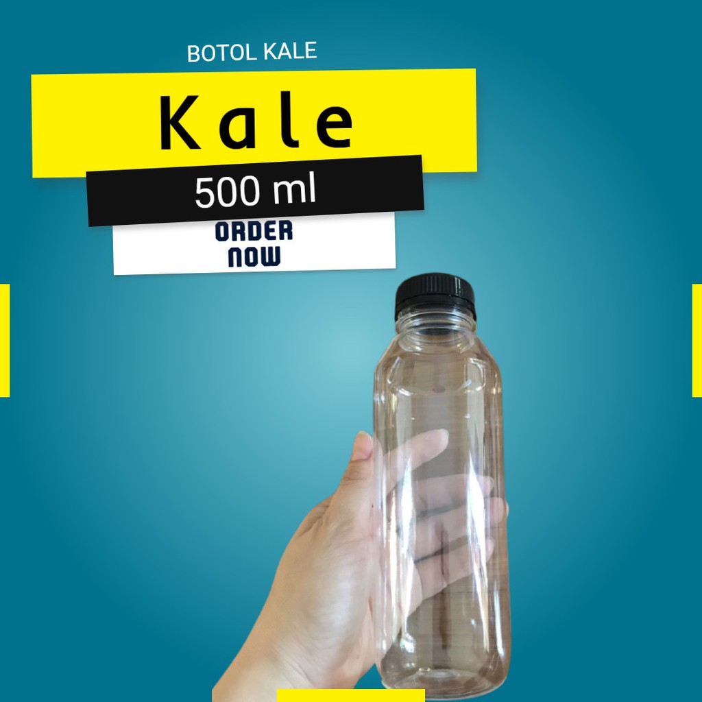 Jual Botol Kale 500mL / Botol Plastik / Botol Minuman MURAH !!!!/Botol ...