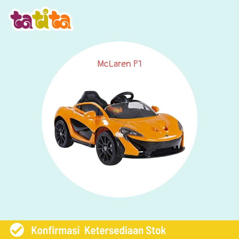 Jual Mobil Aki - Pliko McLaren P1 (ORANGE) | Shopee Indonesia