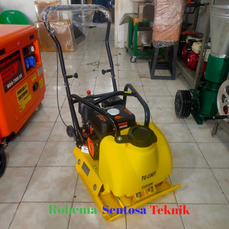 Jual Mesin Stemper Kodok / Plate Compactor TIGON TG-C80T / Pemadat ...