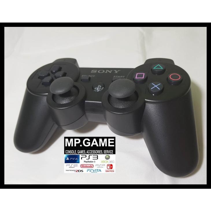 Jual (TERBARU) STIK PS3 ORIGINAL PABRIK WIRELESS + BONUS STIKER STIK ...