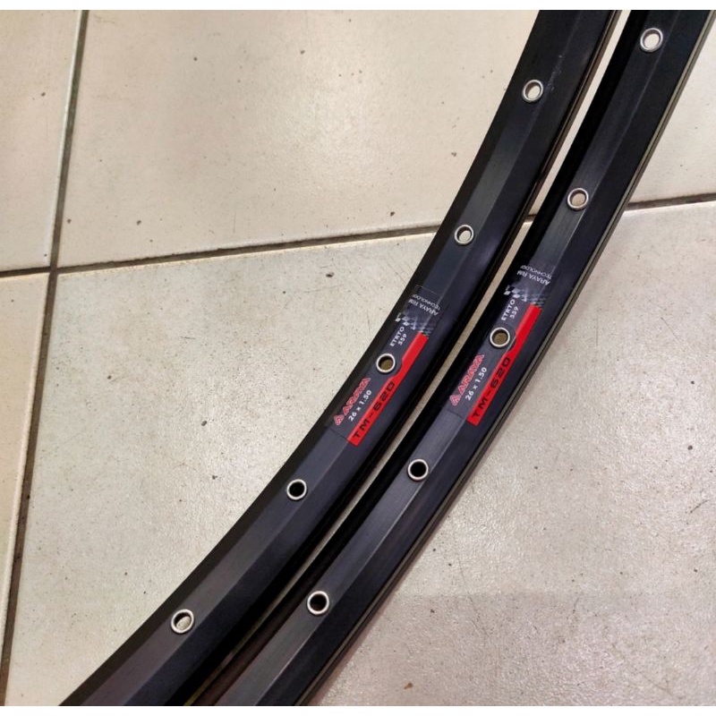 Jual rims 26 araya tm620 full black brakeline 36 hole | Shopee Indonesia