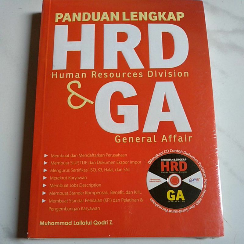 Jual buku panduan lengkap HRD&GA | Shopee Indonesia