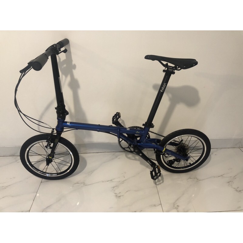 Jual sepeda lipat fnhon 16inch gust sepeda lipat import original ...