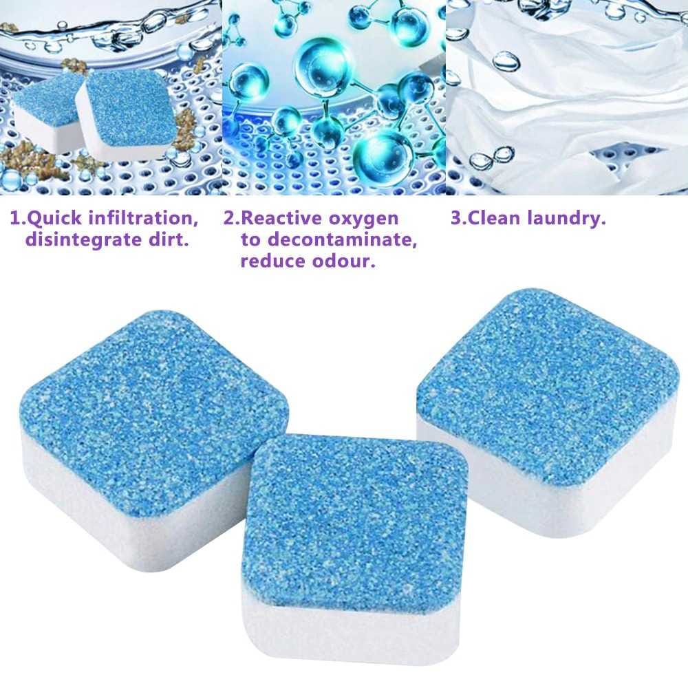 Jual Tablet Sabun Pembersih Mesin Cuci Washing Machine Cleaner | Shopee ...