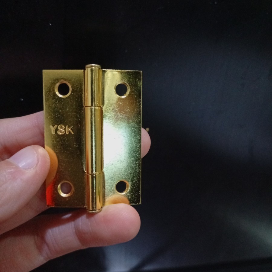 Jual Engsel lemari kuningan asli 2 in /Engsel premium/ alt modern (1 ...