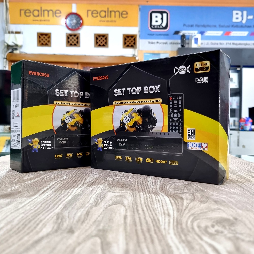 Jual Set Top Box TV Digital DVB-T2 Evercoss STB MAX | Shopee Indonesia