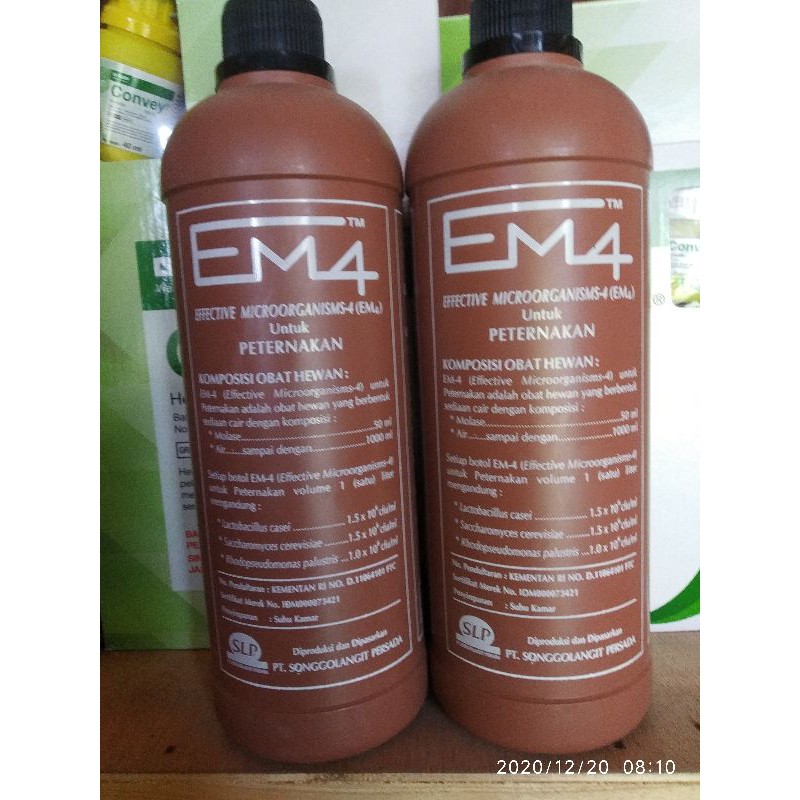 Jual [ COD ] EM4 Pupuk Organik Peternakan (Effective Microorganism-4 ...
