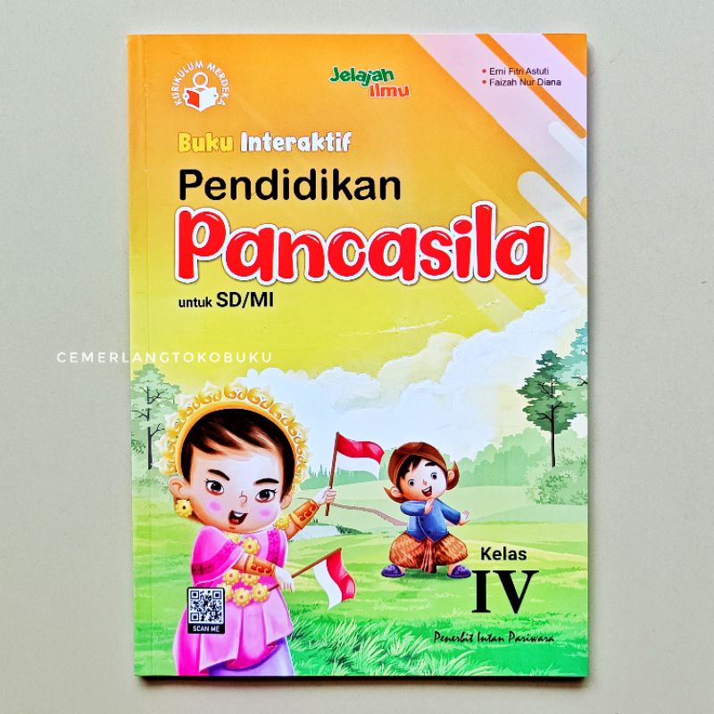 Jual BUKU INTERAKTIF PENDIDIKAN PANCASILA KELAS 4 SD PENERBIT INTAN PARIWARA KURIKULUM MERDEKA ...