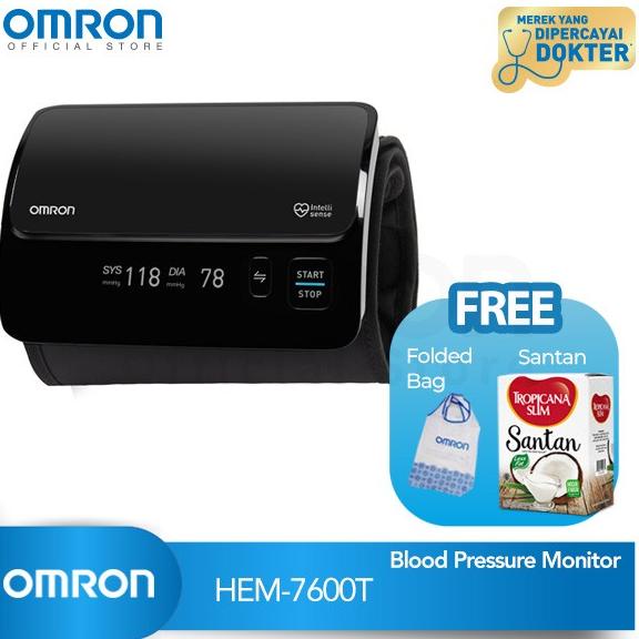 Jual OMRON Blood Pressure Monitor HEM-7600T(With Bluetooth) | Shopee ...