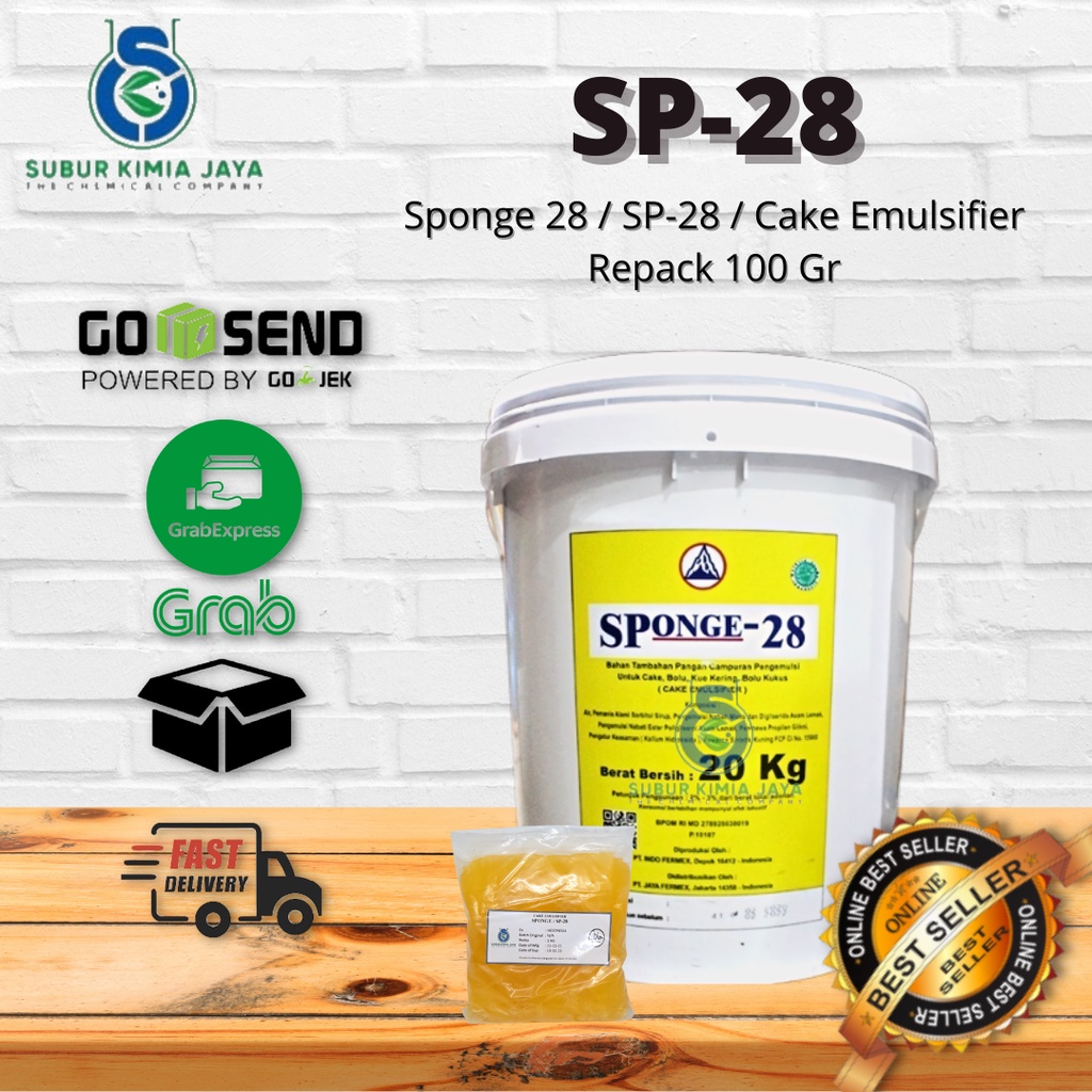 Jual SP / Cake Emulsifier / SPonge 28 / repack 100 gr / SP28 | Shopee ...