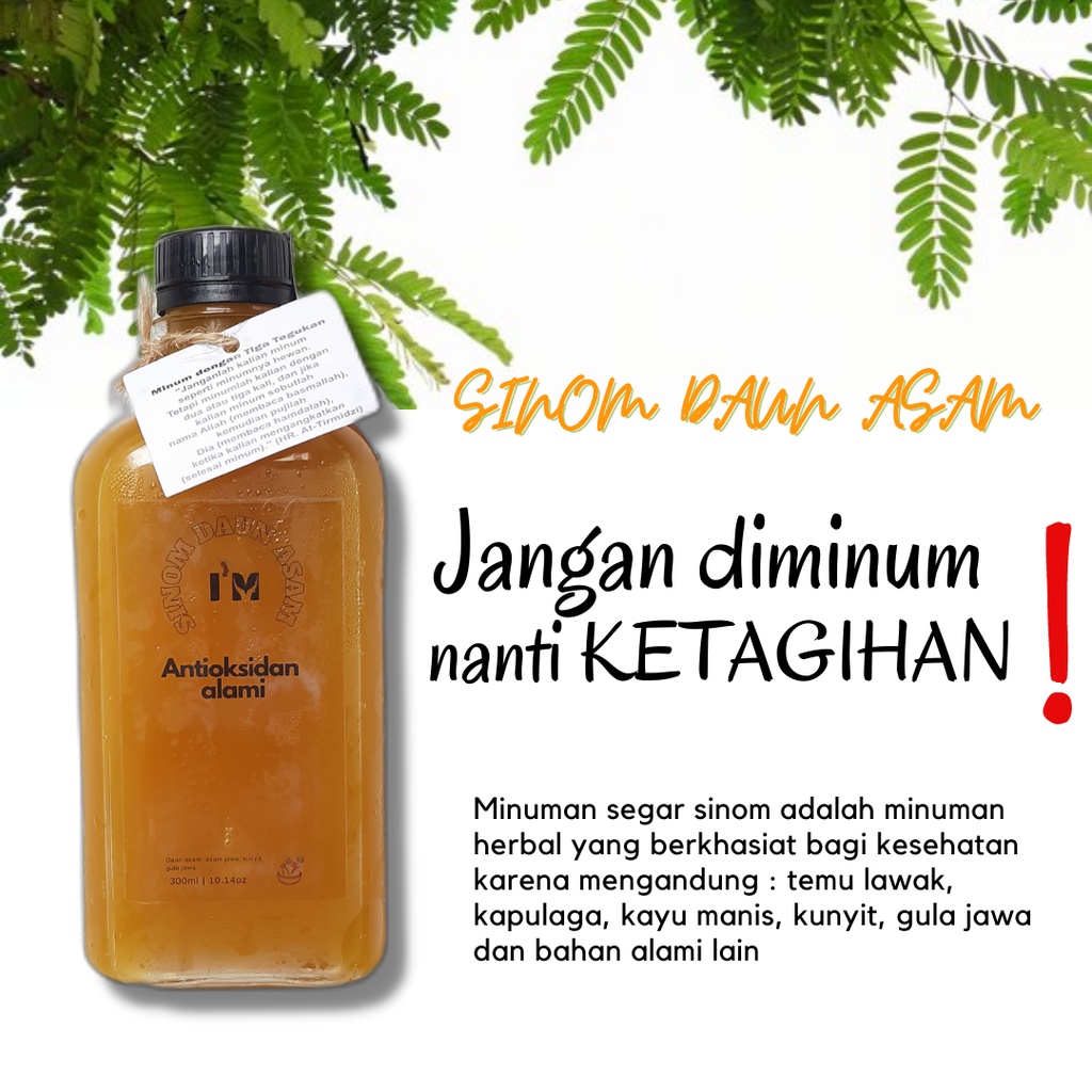 Jual Sinom Daun Asam 300ml (Kurir Instant) | Shopee Indonesia