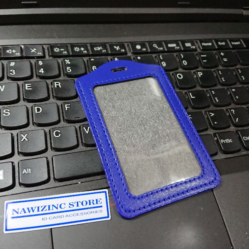 Jual TEMPAT ID CARD KULIT SINTETIS - FRAME ID CARD KALEP | Shopee Indonesia