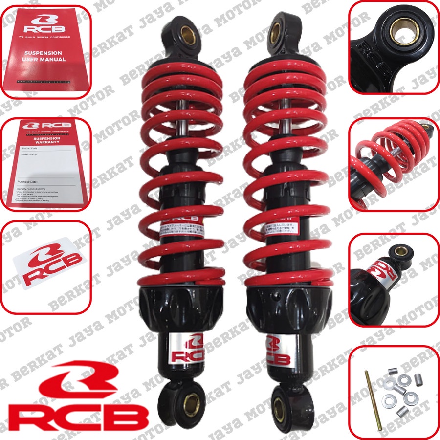Jual SHOCK SHOCKBREAKER RCB RACING BOY A2 SERIES 275 MM JUPITER VEGA ...