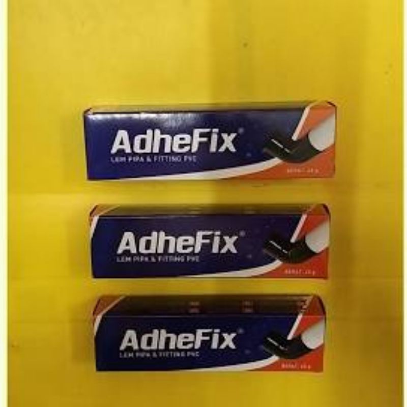 Jual Lem Pipa PVC Adhefix biru 45 g | Shopee Indonesia