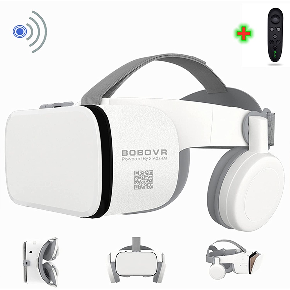 Jual BOBOVR Z6 Upgrade 3D Glasses VR Headset Google Cardboard Virtual Reality Glasses Wireless ...