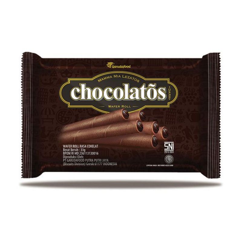 Jual Chocolatos Dark Chocolate Flavour - Netto 27g | Shopee Indonesia
