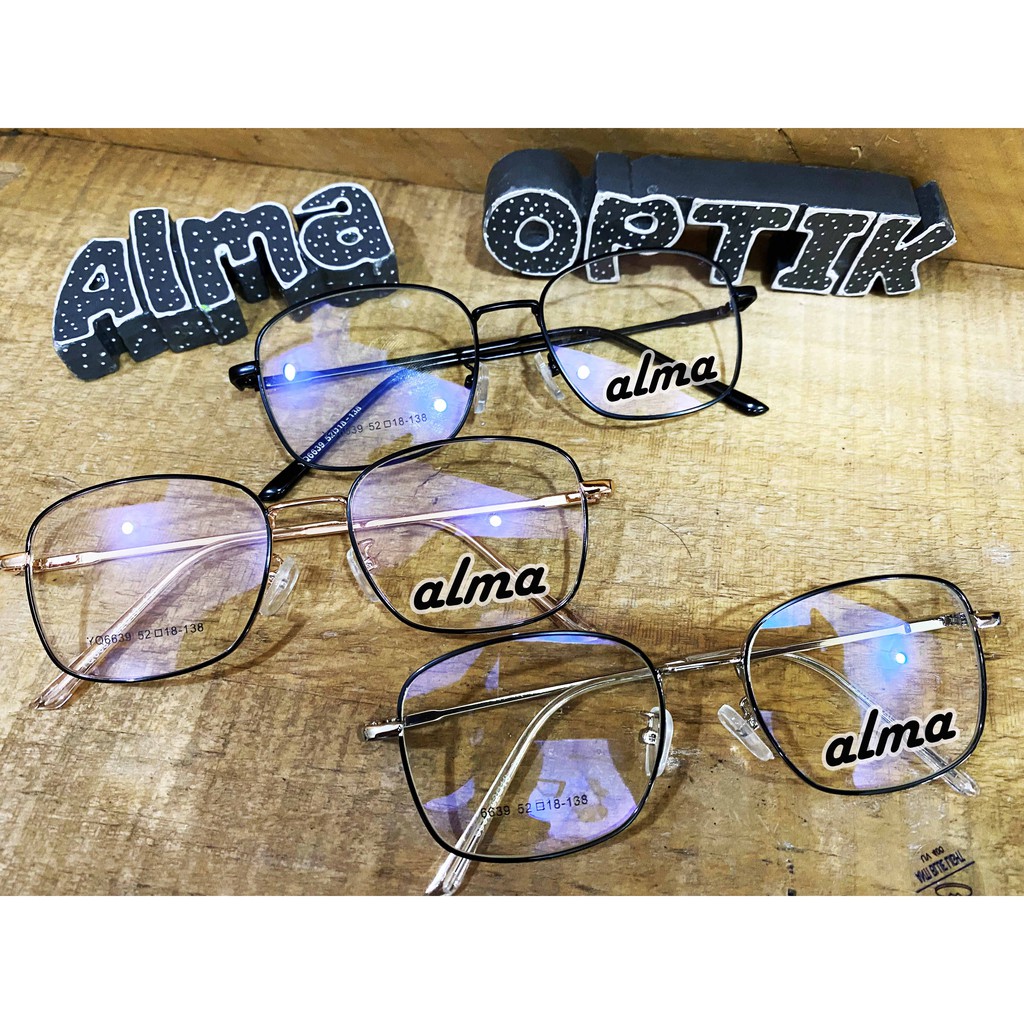 Jual kacamata bisa dengan lensa BLUESACROMIC, BLUECROMIC, BLUERAY ...