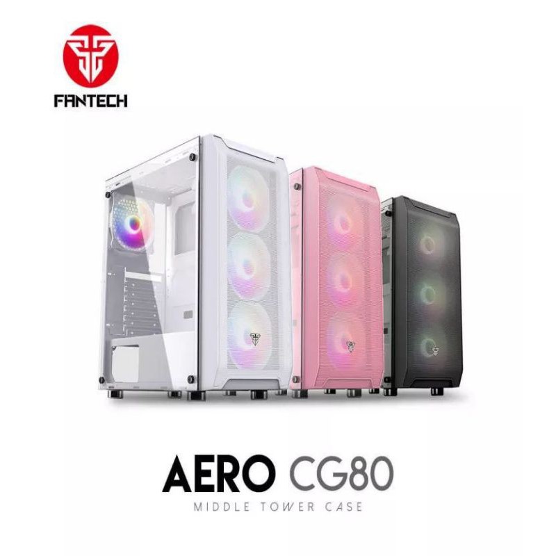 Jual PC Case Gaming Fantech Aero CG80 | Shopee Indonesia